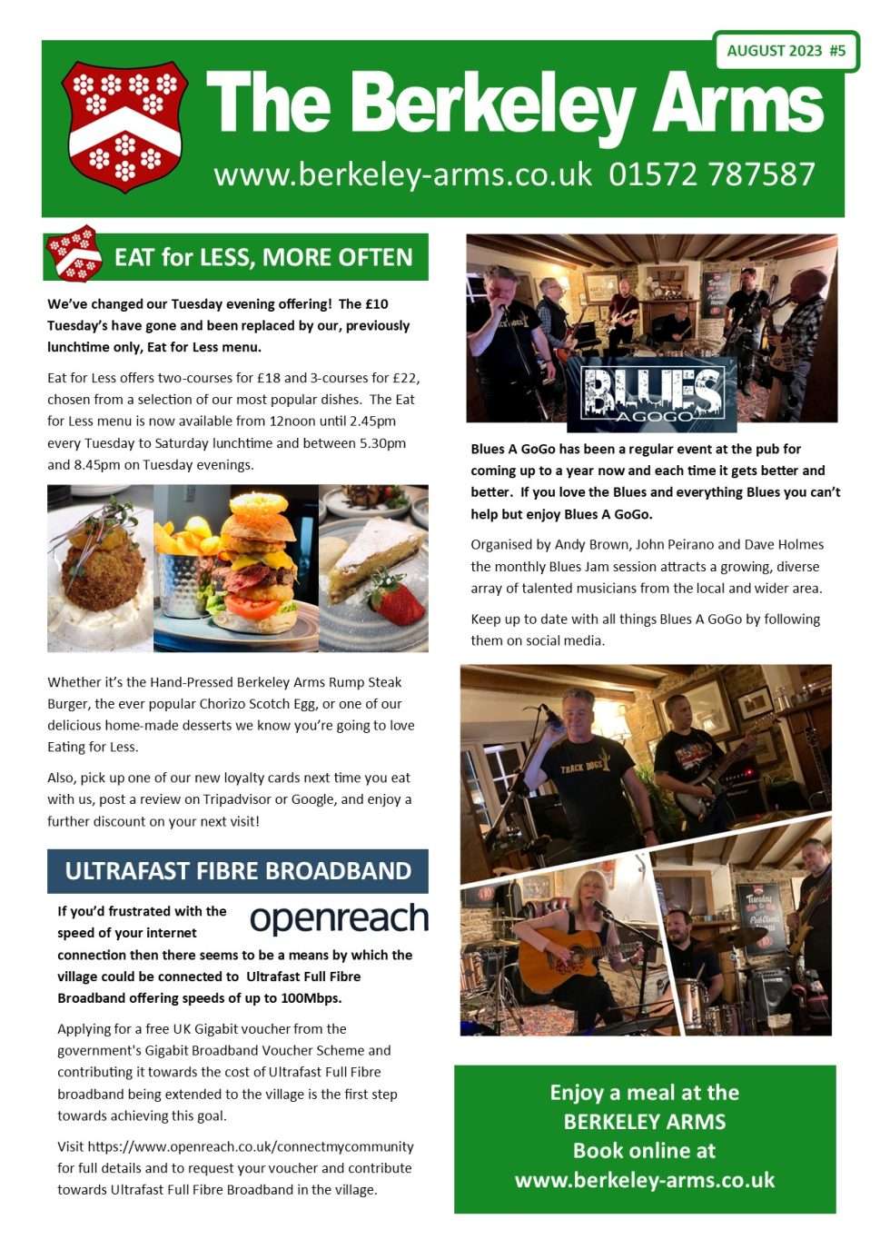 The Berkeley Arms, Wymondham - A traditional rural, real ale pub and ...